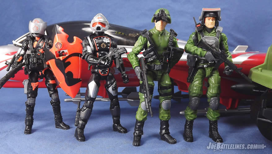 Review of the 2015 G.I. Joe SDCC Exclusive Crimson Strike Set